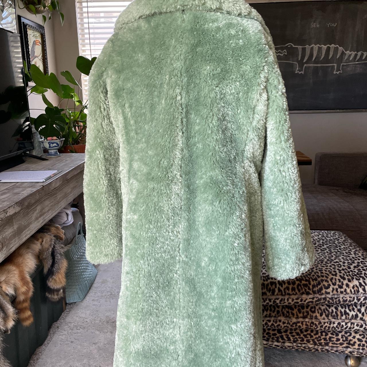 Frog fur coat 🐸 - Depop