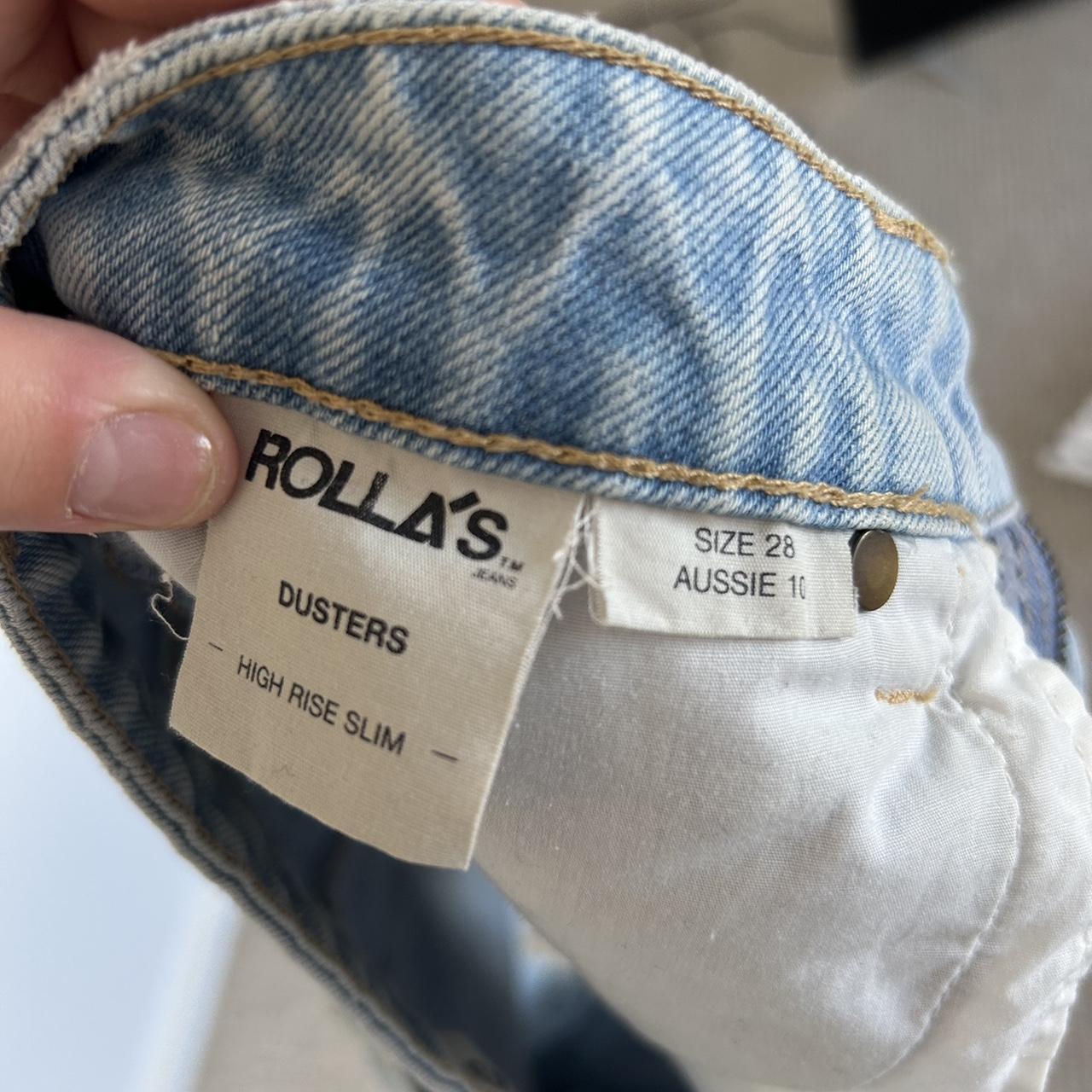 Rolla’s denim shorts - high rise slim Size 28 -... - Depop