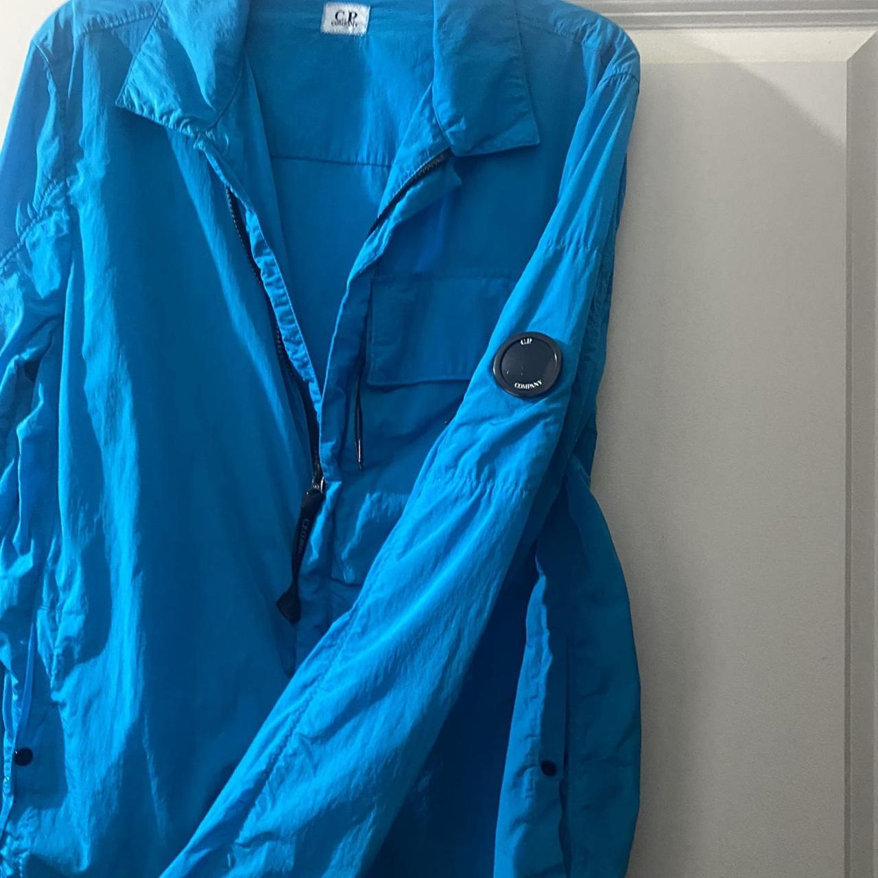 CP Company Men's Blue Jacket | Depop