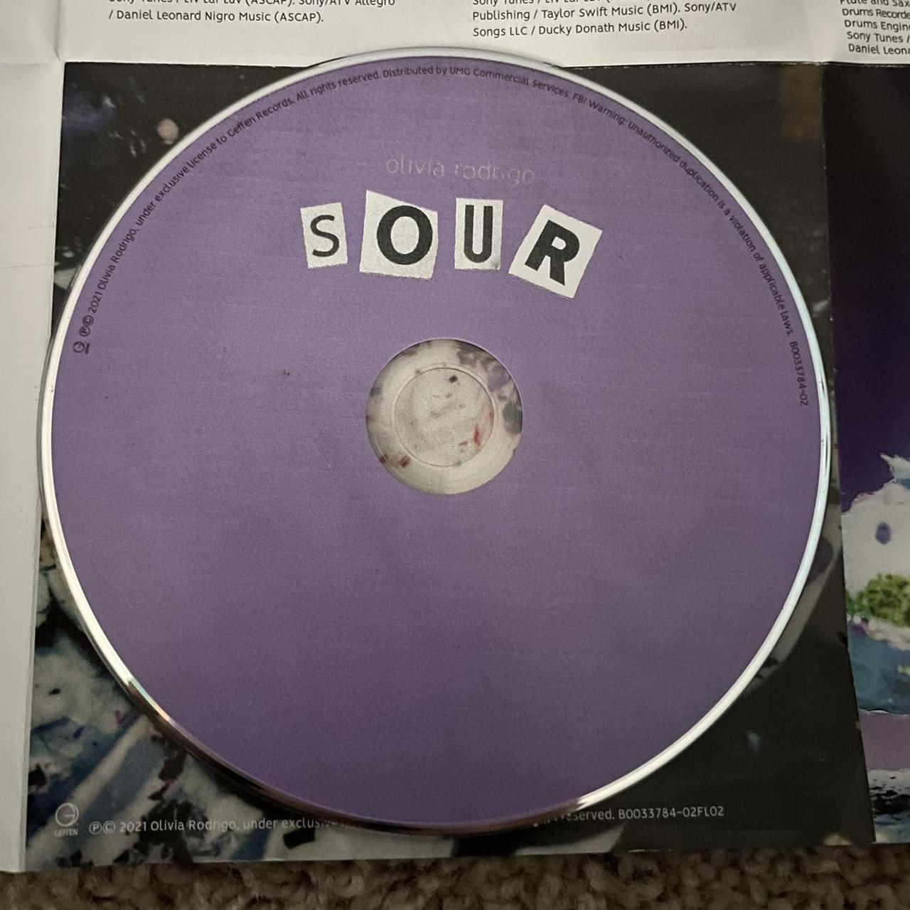 Olivia Rodrigo Sour Poster & CD, Target... - Depop