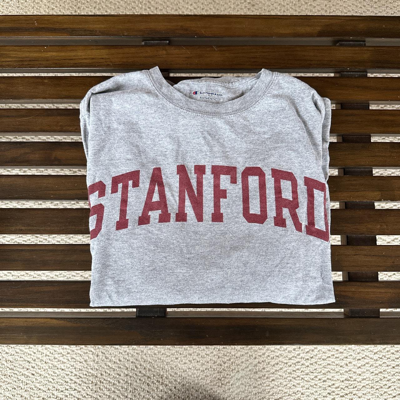 Long sleeve Stanford crew neck shirt. Champion... - Depop