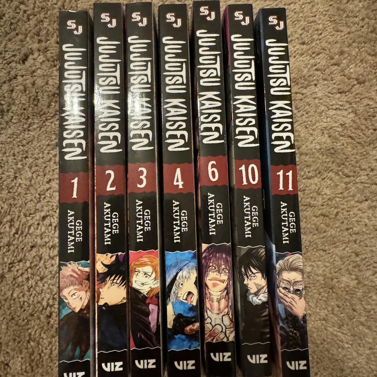 jjk manga volumes! •$5-7 per volume (message me);... | Depop