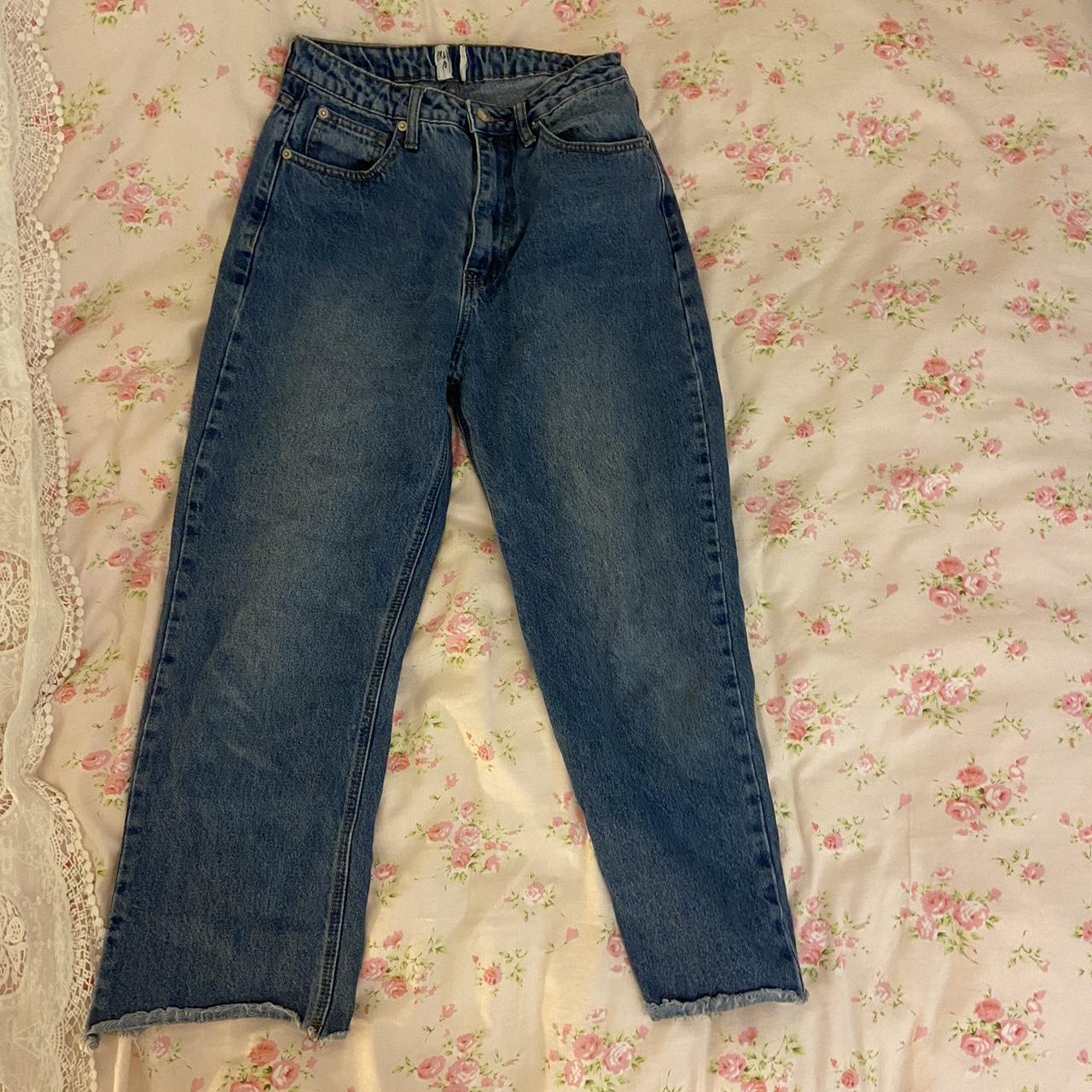 Princess Polly Women's Blue Jeans | Depop