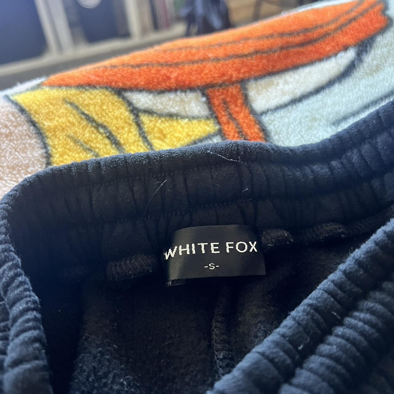 white fox project 5 shorts basically brand new, worn... - Depop