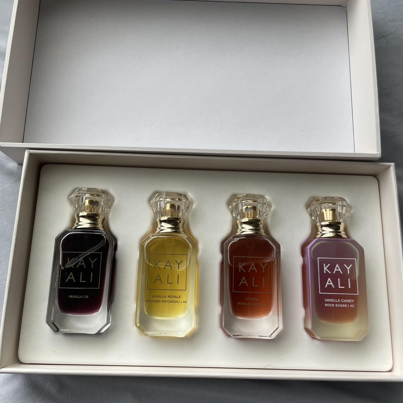KayAli perfume set - 2 out of 4 bottles (vanilla... - Depop