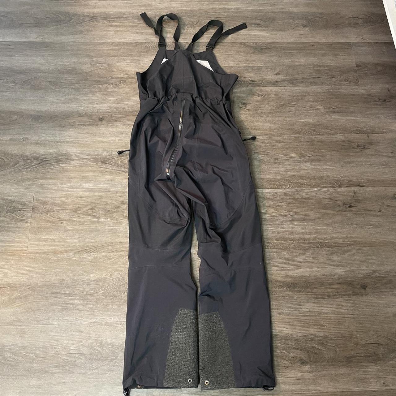 Men’s medium Arc'teryx black Gamma LT bibs. The... - Depop