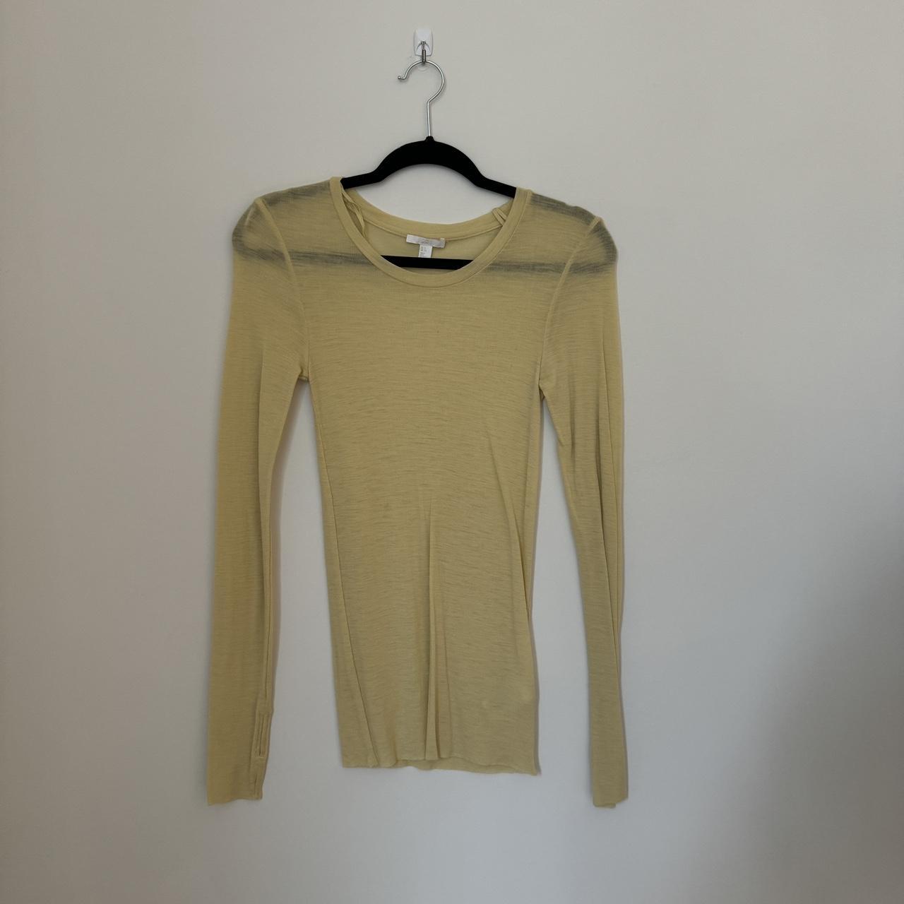 COS 100% wool long sleeve size small kinda sheer,... - Depop