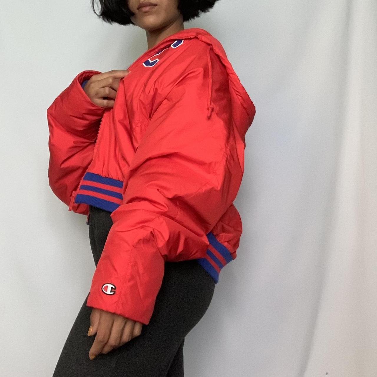 Champion Varsity Jacket *champion bomber varsity... - Depop