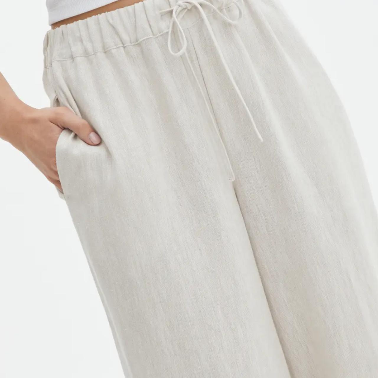 Glassons Linen Blend Pants In great preloved... - Depop