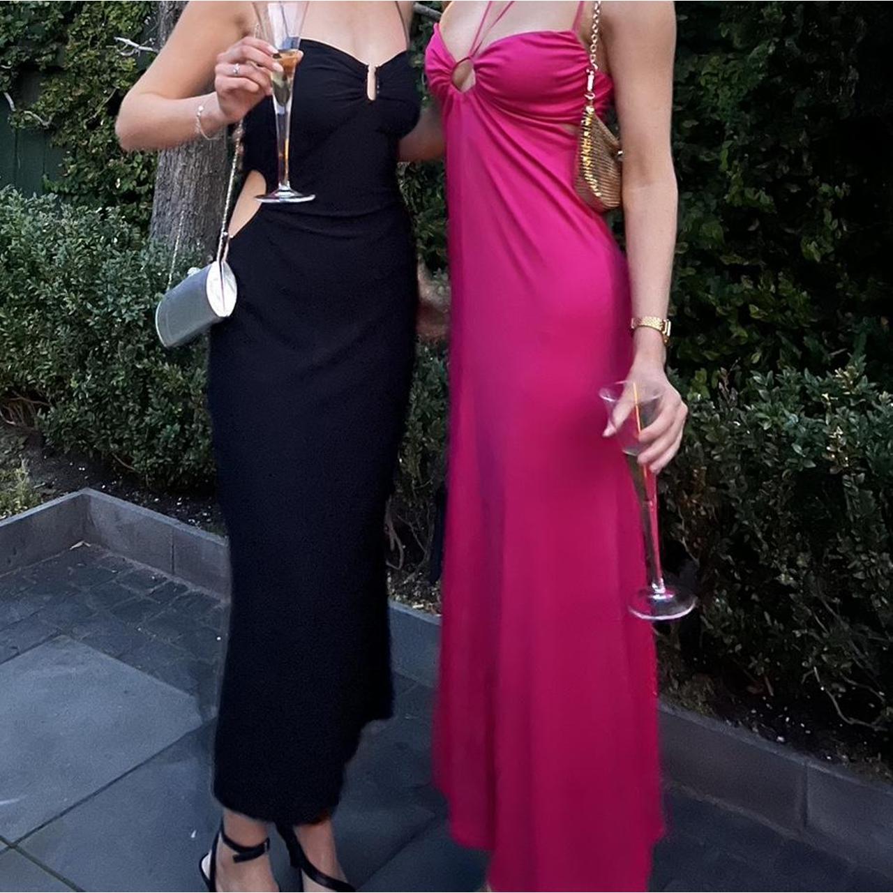 Manning Cartell Atomic Slip Dress Midi Pink Size AU... - Depop