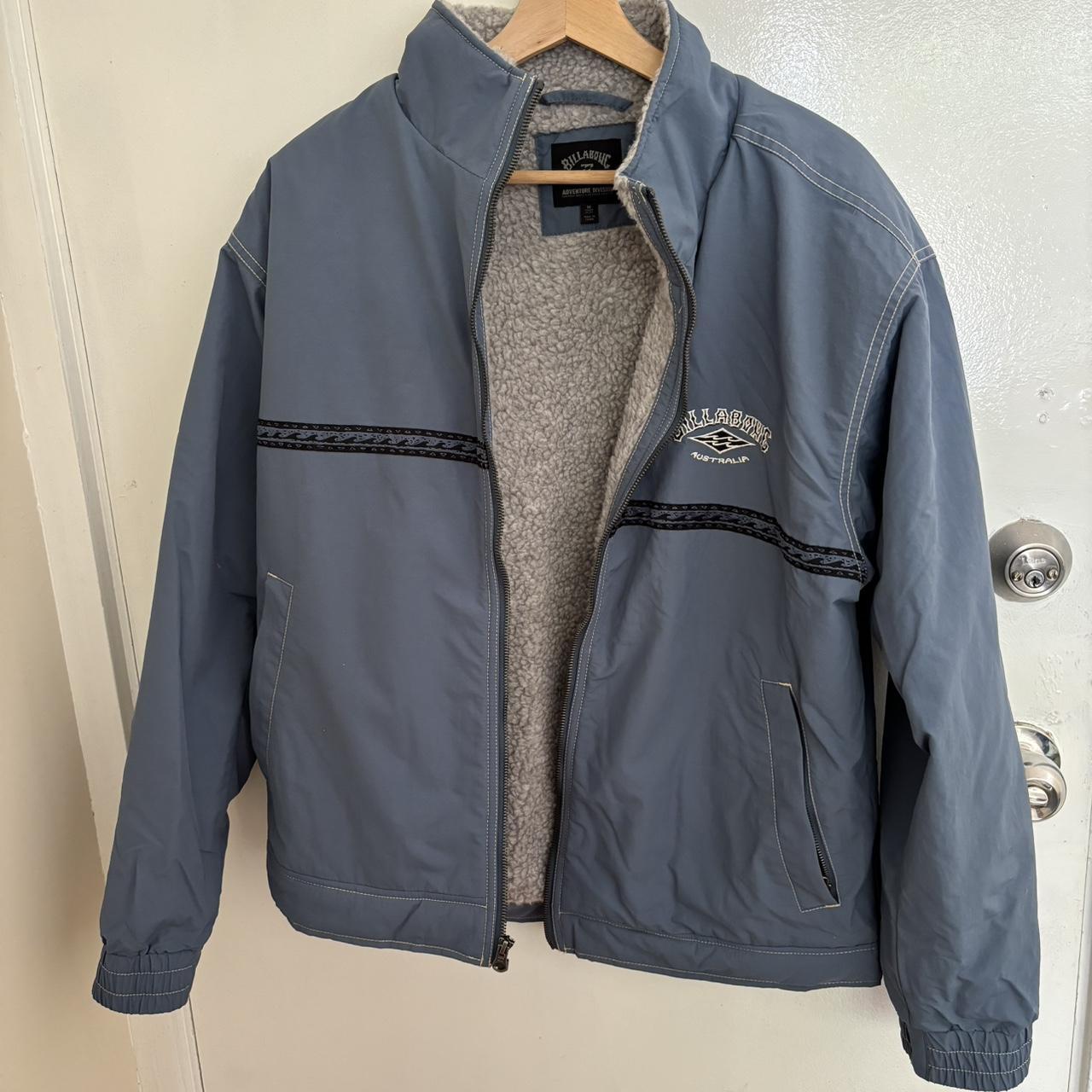 Men’s Blue Billabong jacket size M medium... - Depop