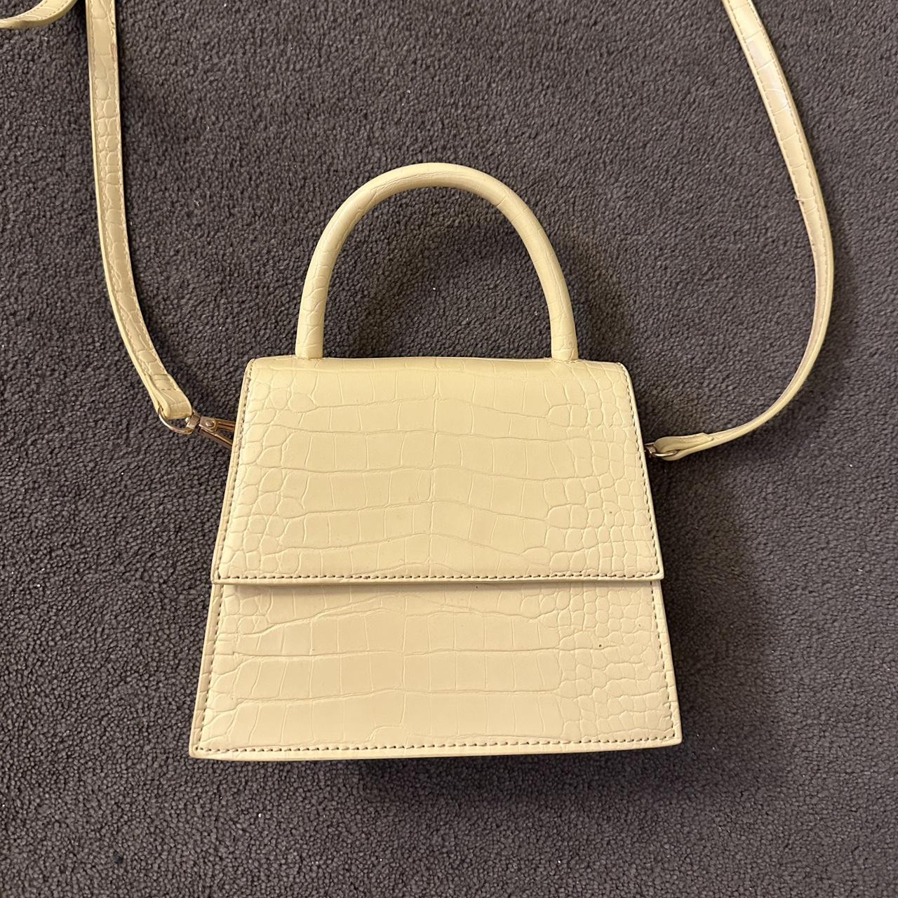 Cute pale yellow handbag - Forever new - comes... - Depop