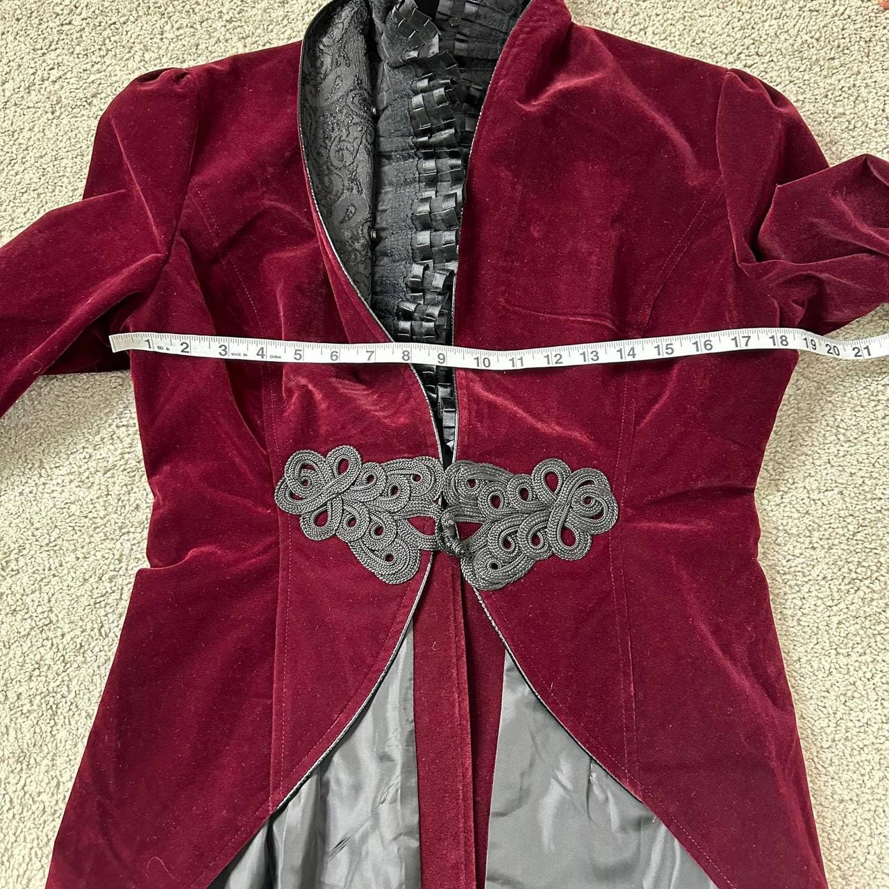 Devil Fashion Men's Vintage Tailcoat With Detachable... - Depop