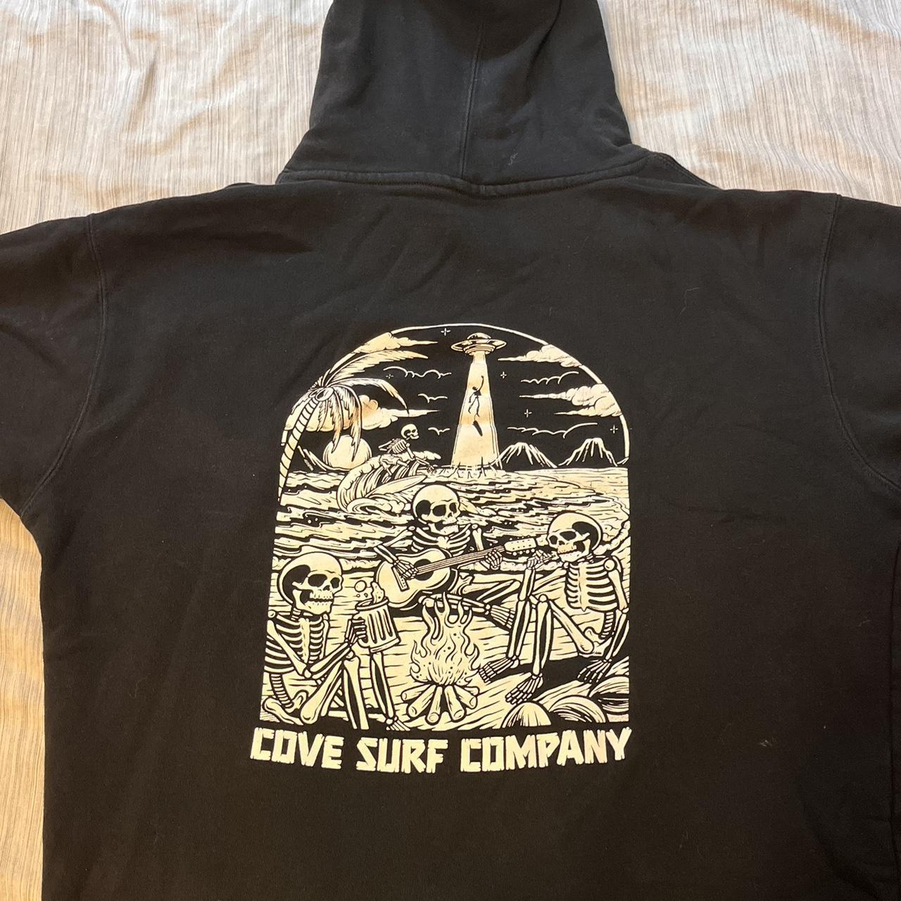 comfy COVE hoodie size L - Depop