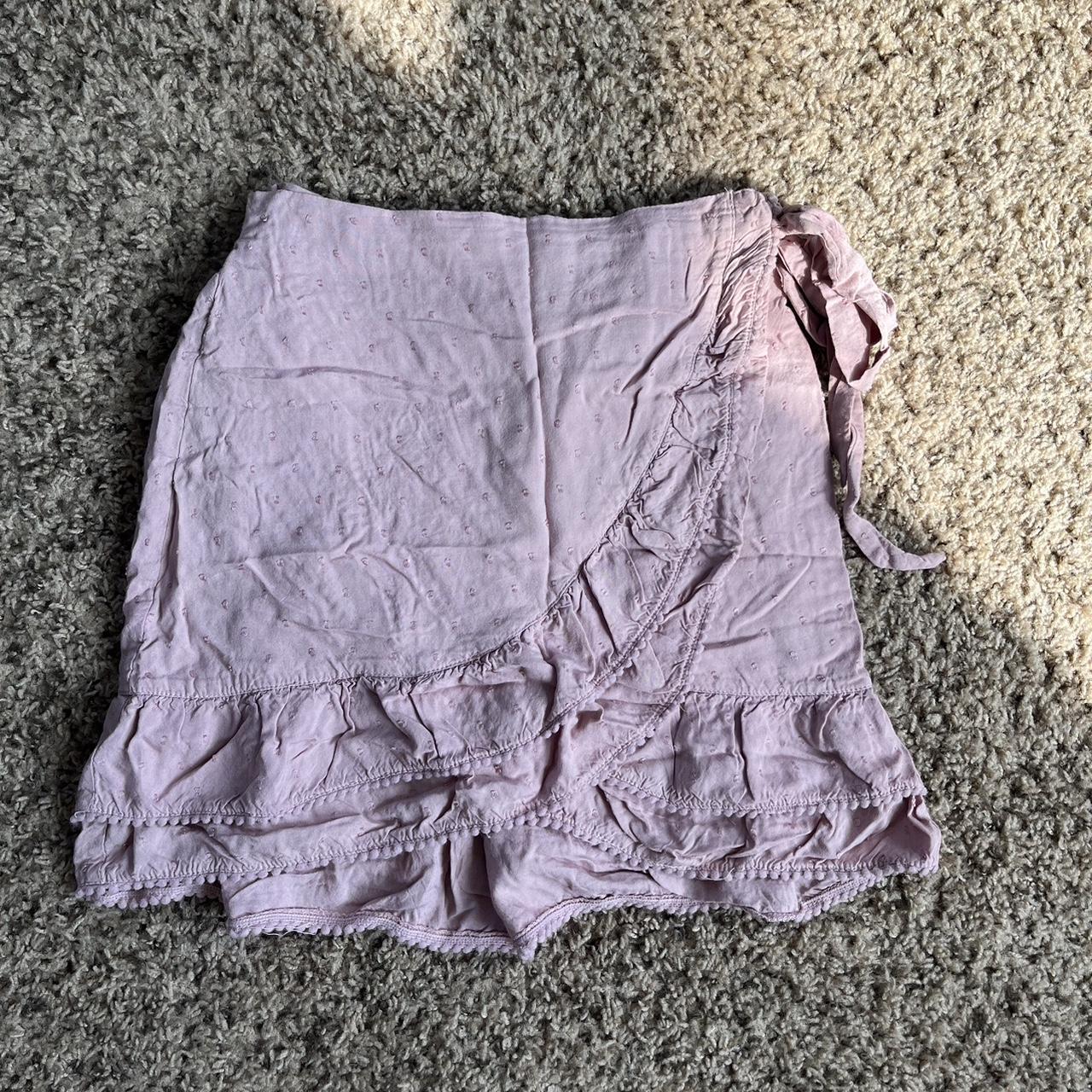 Sim and Sam Wrap Skirt - Depop
