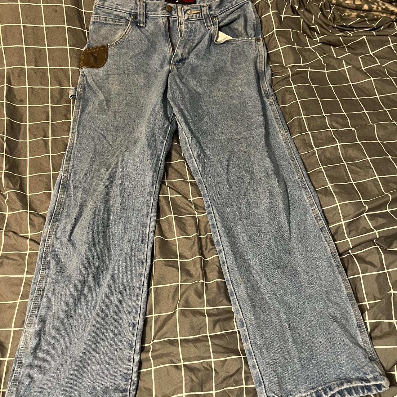Riggs workwear jeans 30x30 Worn a couple times... - Depop