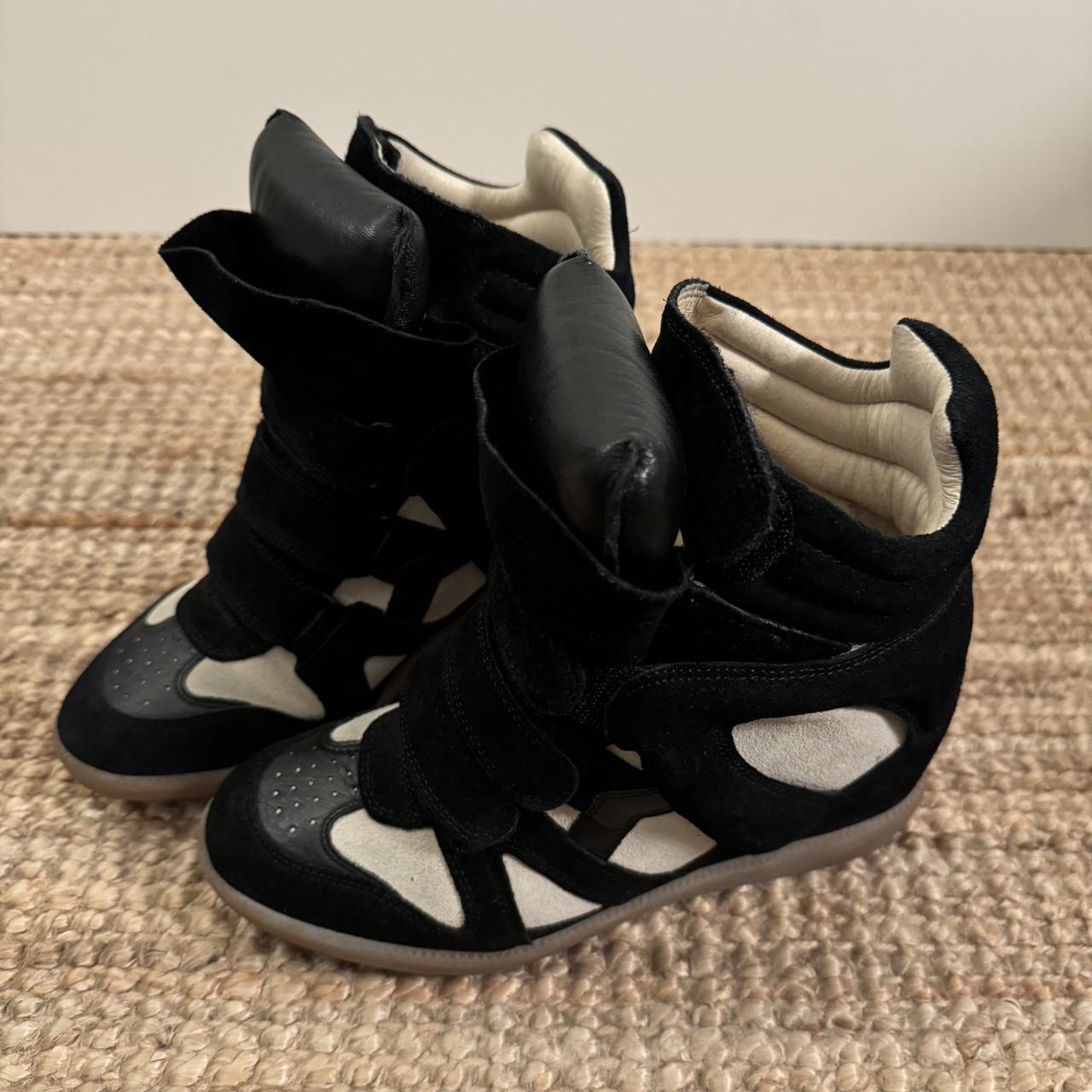 Isabel marant bekett wedge sneakers SOLD OUT... - Depop