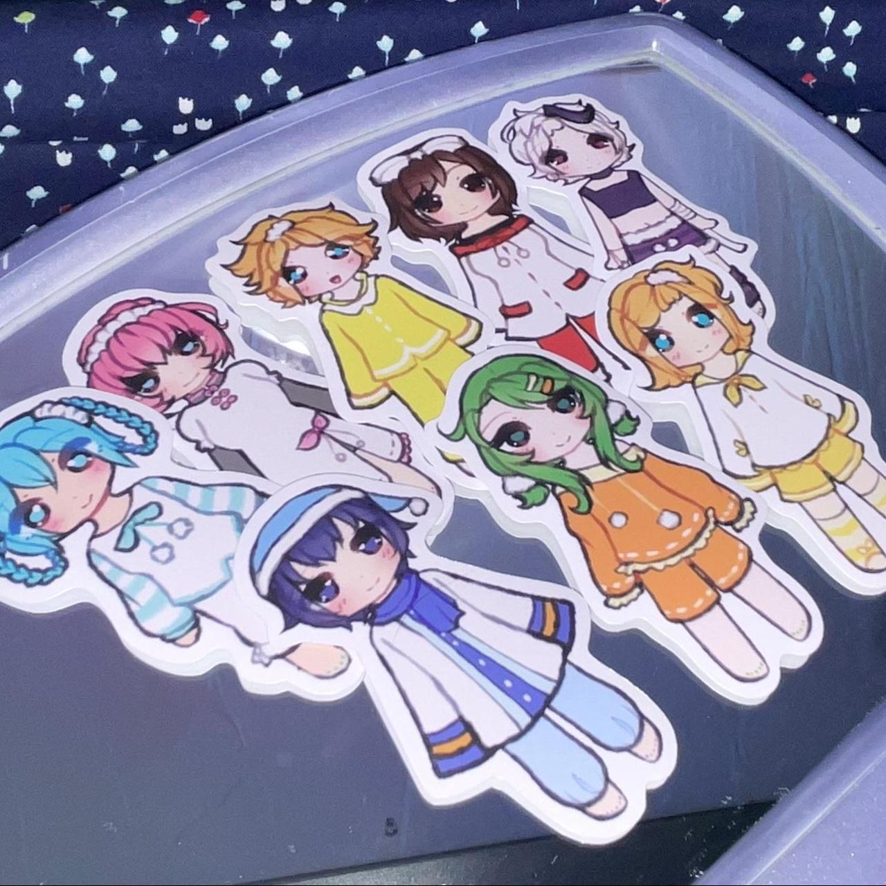 8 Vocaloid Pajama Party Module Vinyl... | Depop