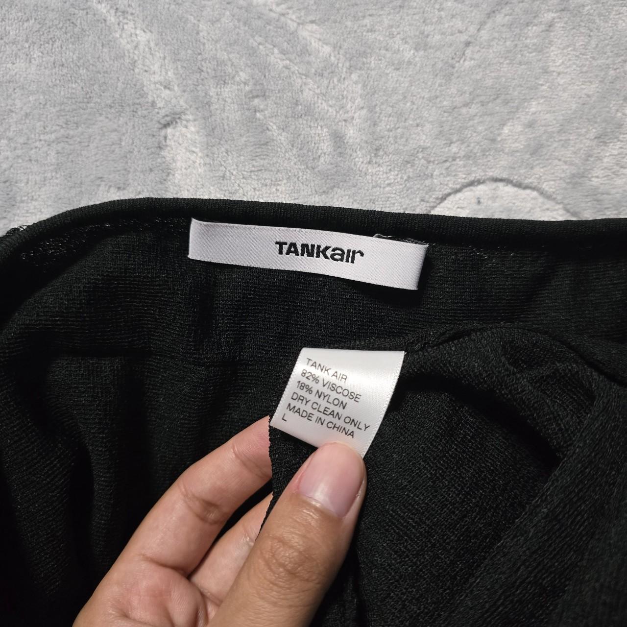 tank air studio jellyfish mini skirt in black size... | Depop