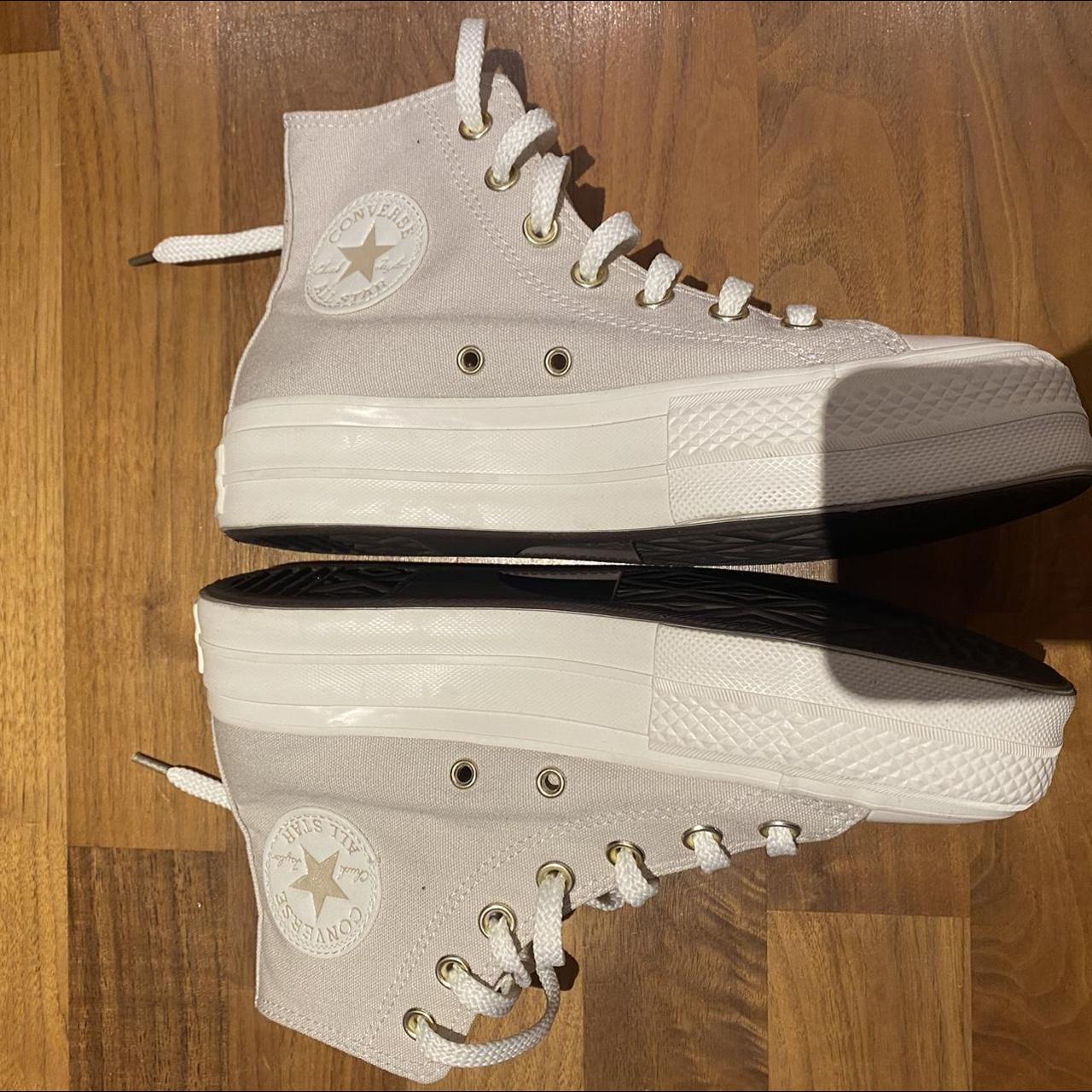 Limited edition converse high lift platform - size... - Depop