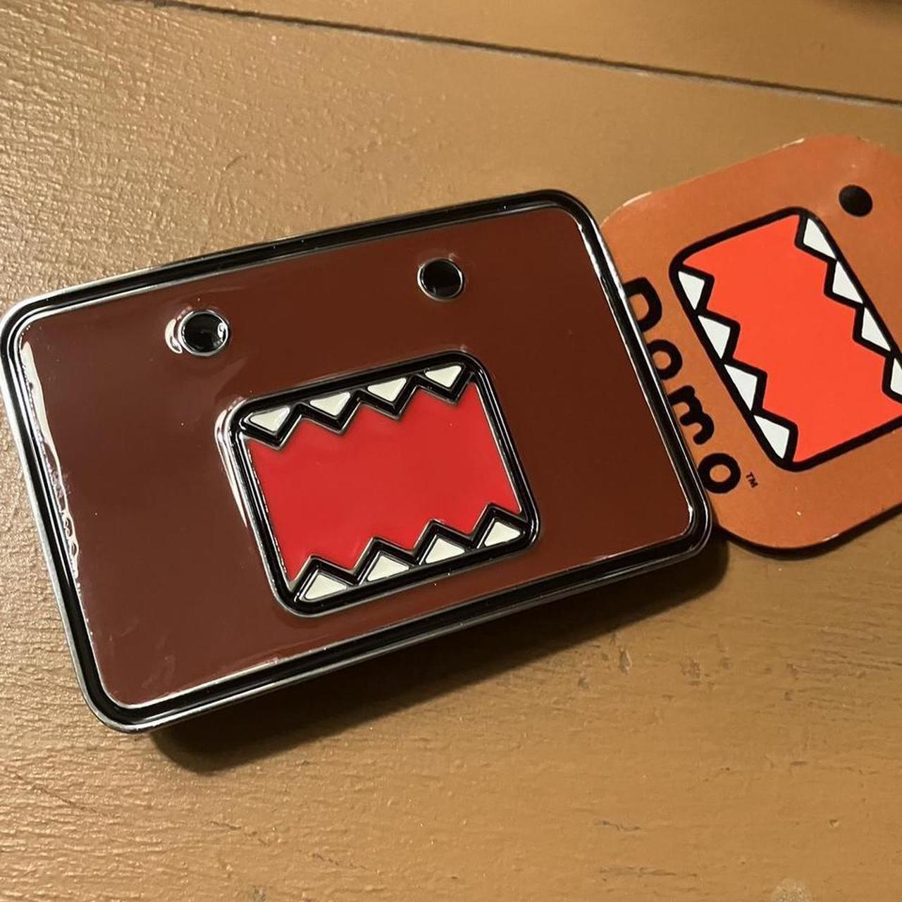 Domo Kun Belt Buckle From 2010 Brand New with... - Depop