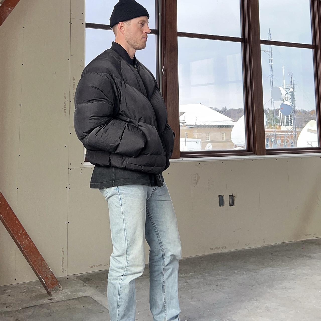 Cole Buxton Silk Puffer Jacket. Size L. - Depop