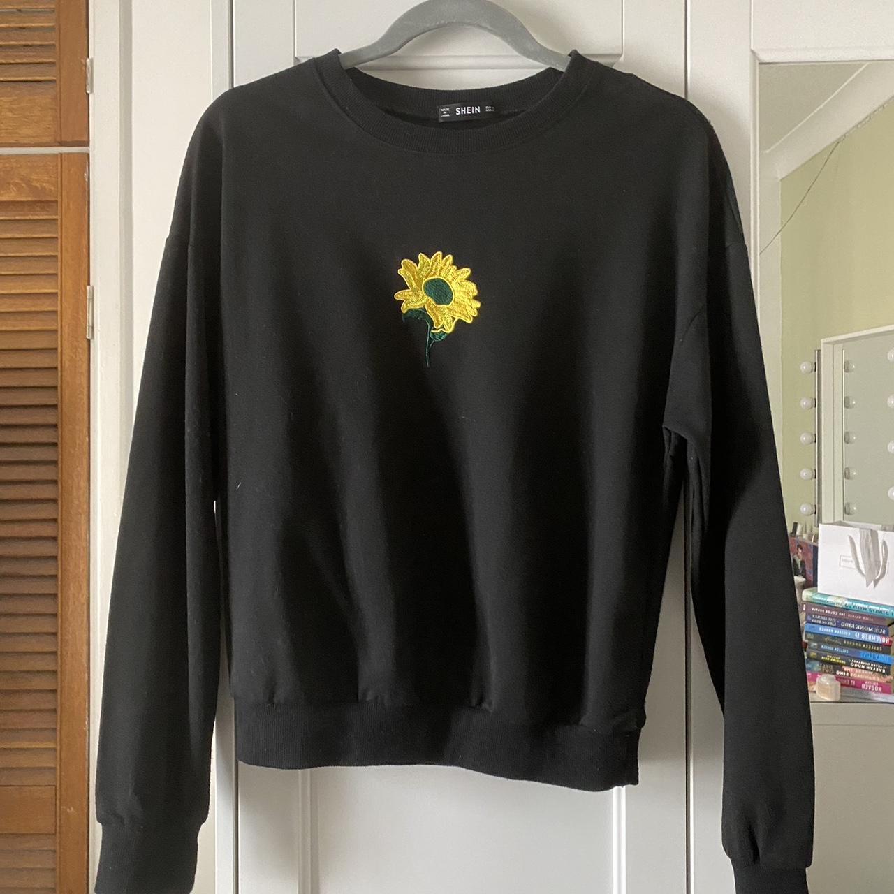 Shein sunflower jumper #sunflower #jumper #shein - Depop