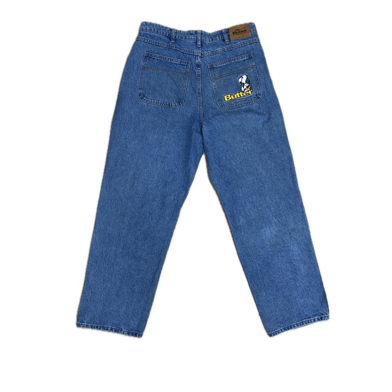 Butter Goods - Snoopy Jeans Indigo blue - size... - Depop