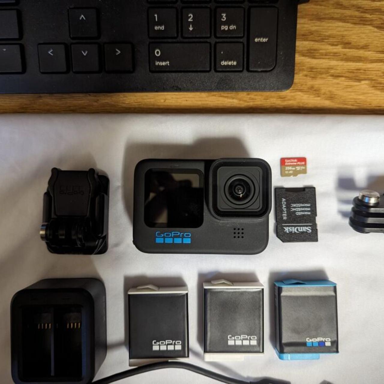 GoPro HERO10 Action Camera Bundle - Black - Depop