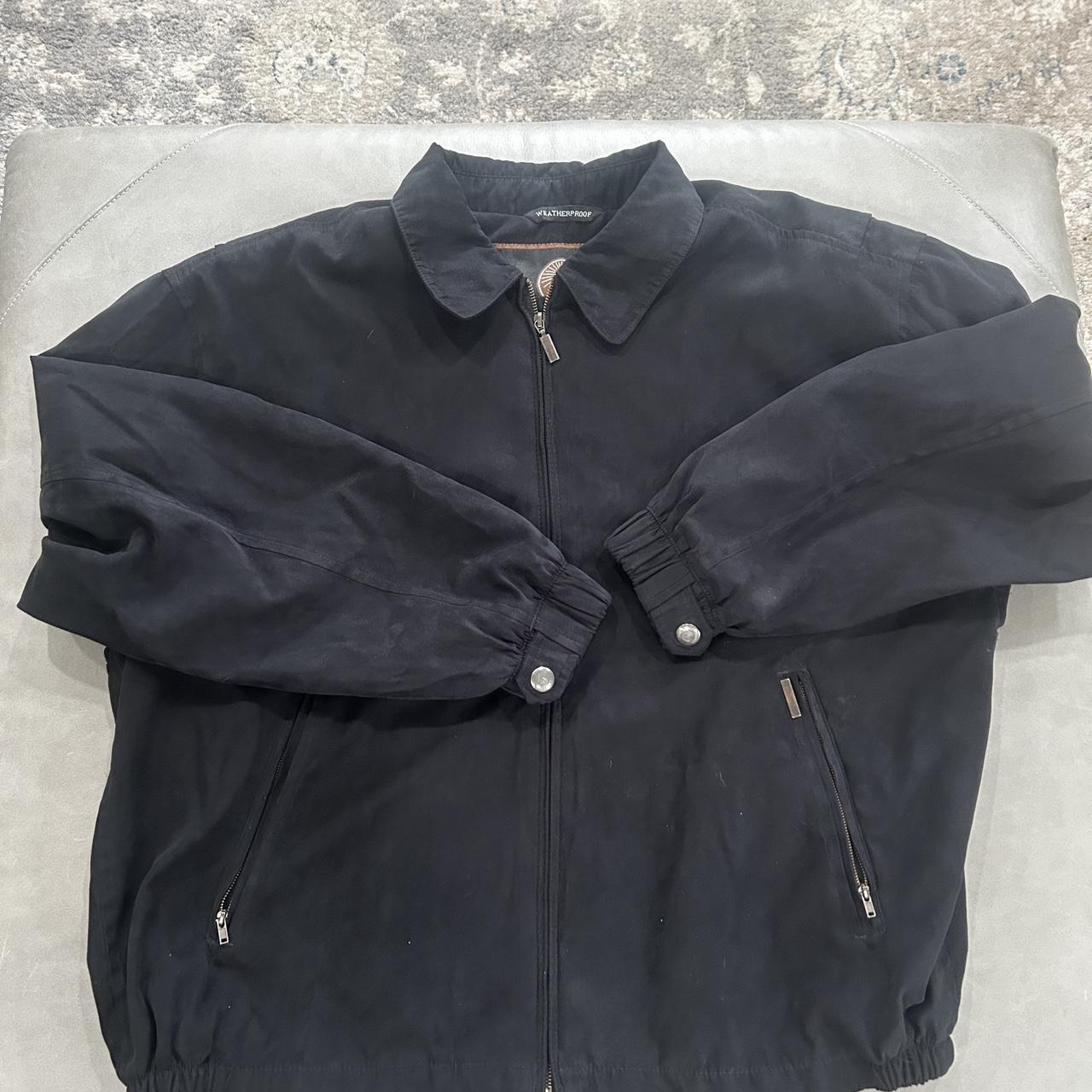 Black Weatherproof Heavy Weight Bomber Mens Size XL - Depop
