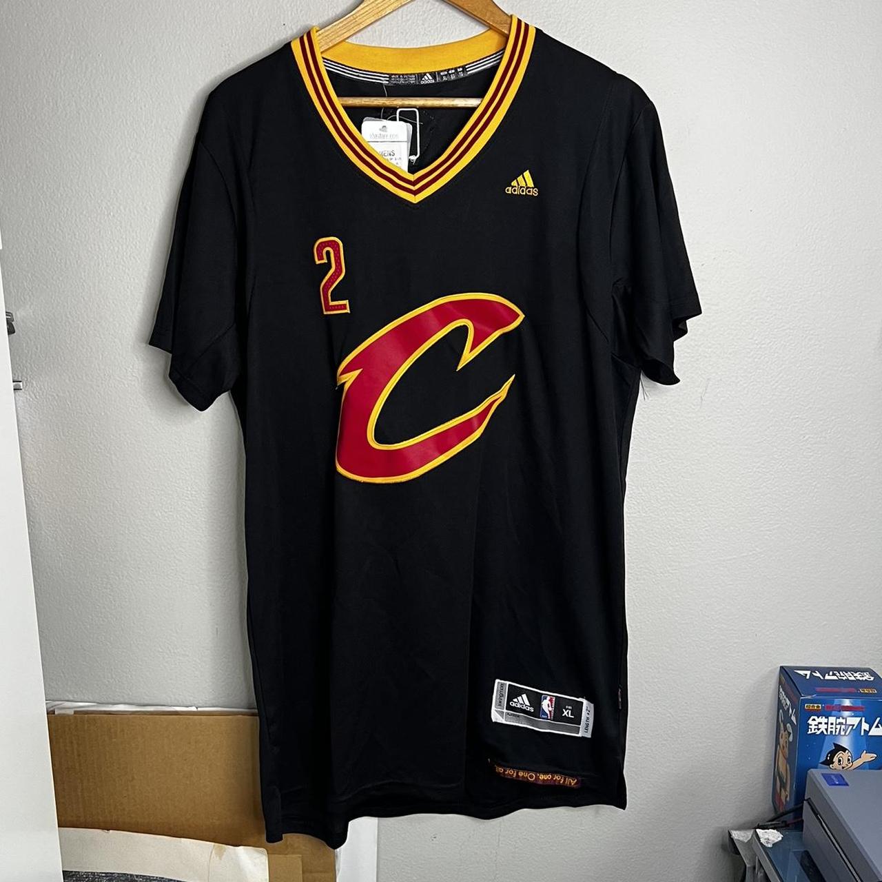Kyrie Irving Cleveland Cavaliers Finals Black Adidas... - Depop
