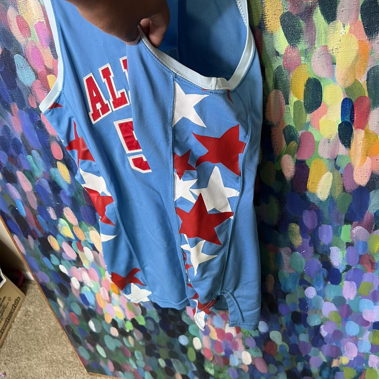 Vintage 80s Medalist Sand knit Basketball Jersey... - Depop