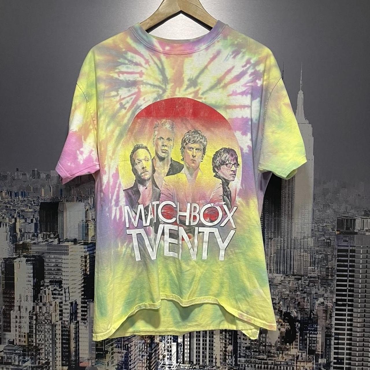 Matchbox Twenty 2013 Tour T-shirt Size L Tie-dye Goo... - Depop