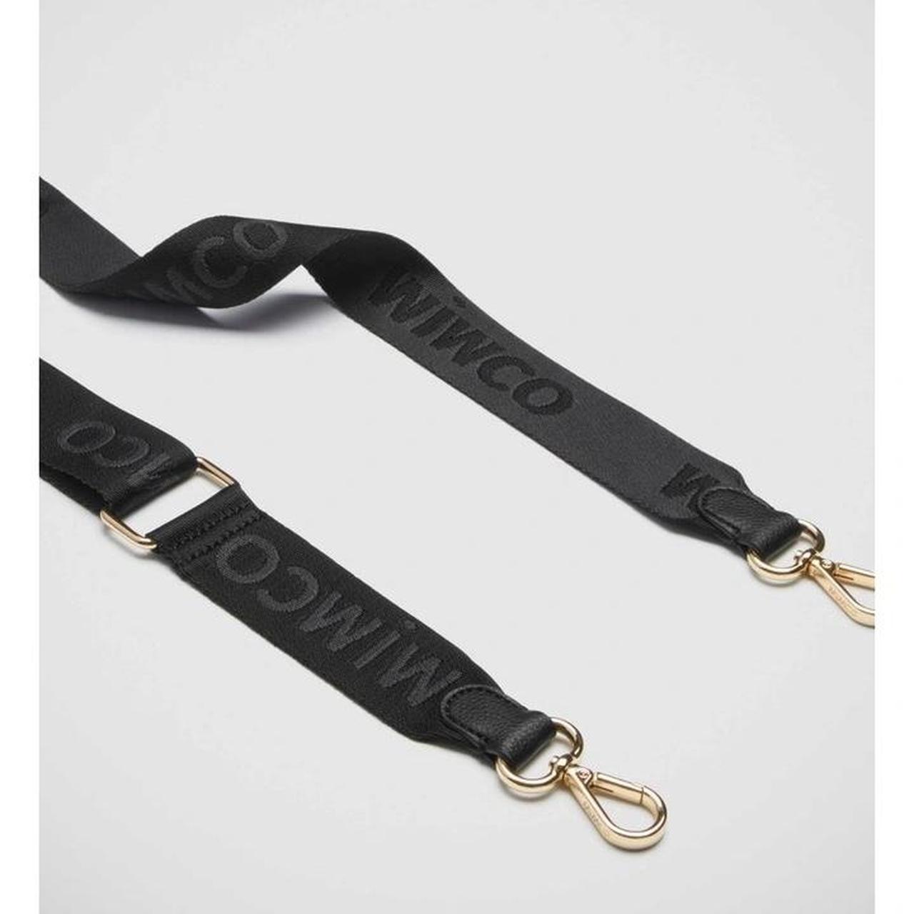 Mimco bag strap - Black and Rose Gold Never used,... - Depop