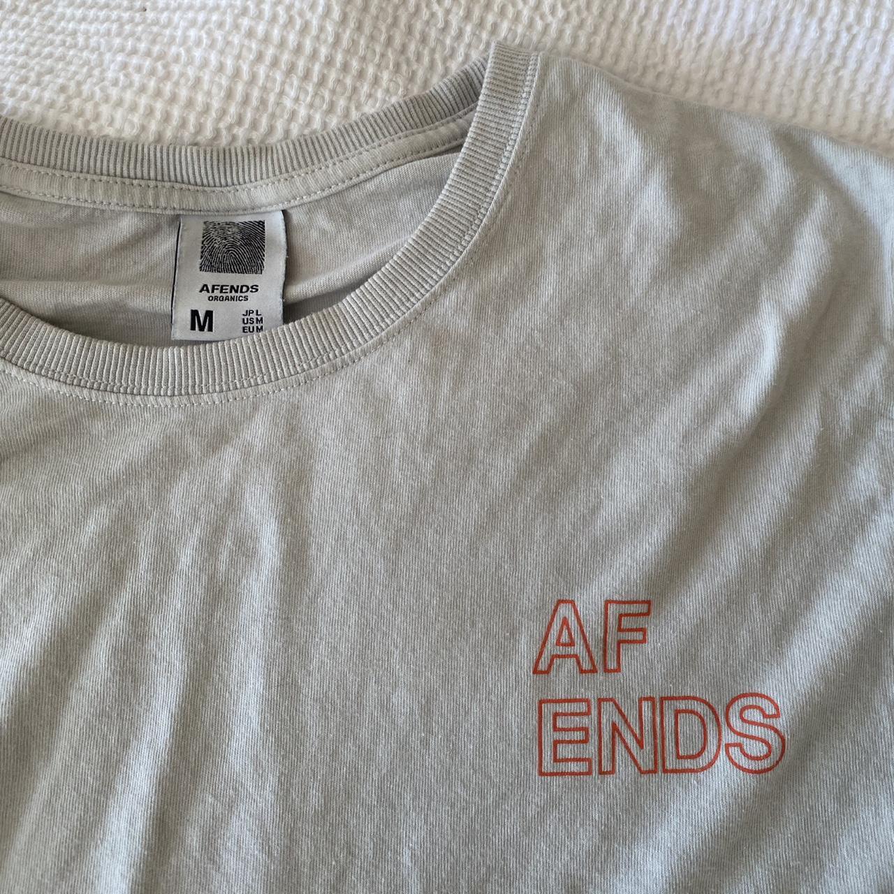 Afends long sleeve top plain back, size m only worn... - Depop