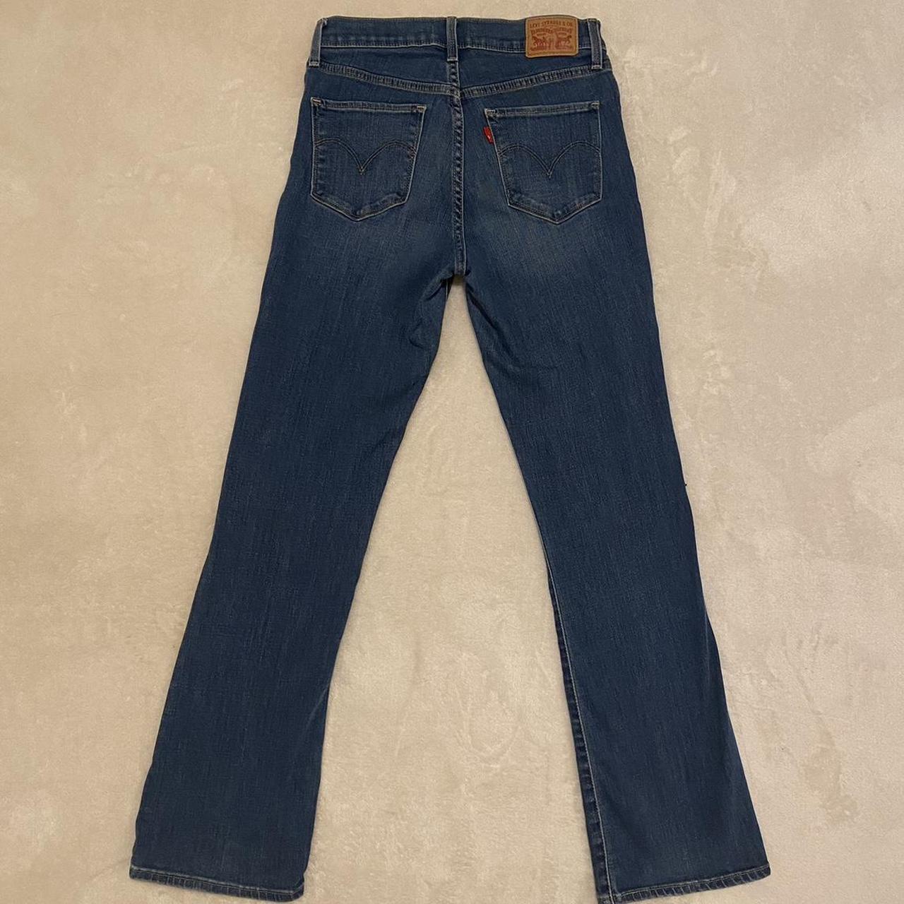 Levi high waisted bootcut jeans / size 27 In good... - Depop
