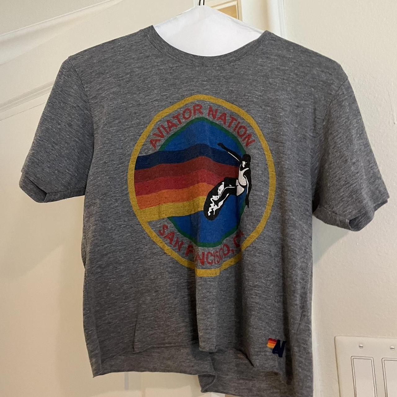 Aviator nation tee - - Depop