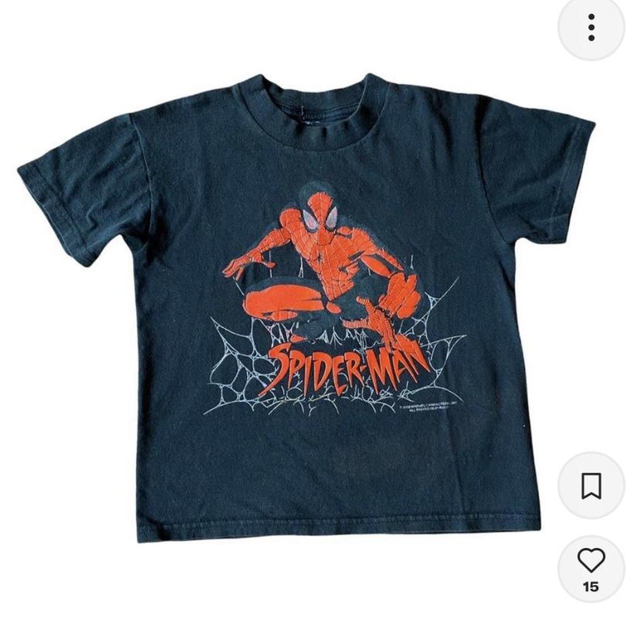 REPOP vintage 2002 kiddie Spider-man tee ... - Depop
