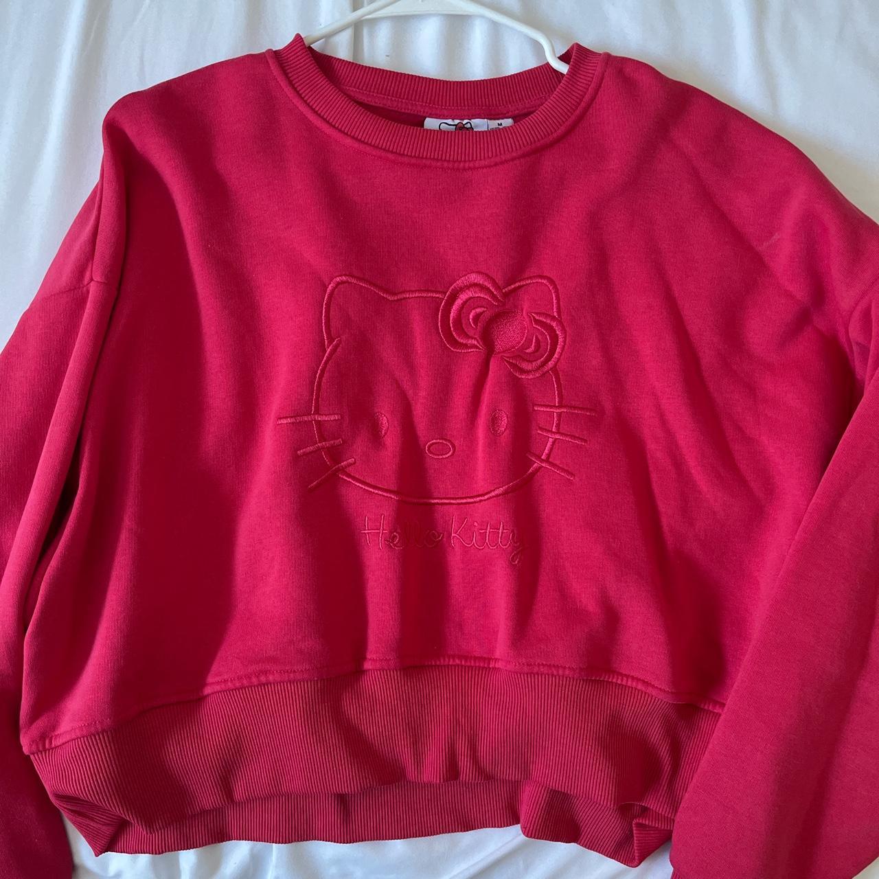 Hello kitty sweater Size medium but it fits... - Depop