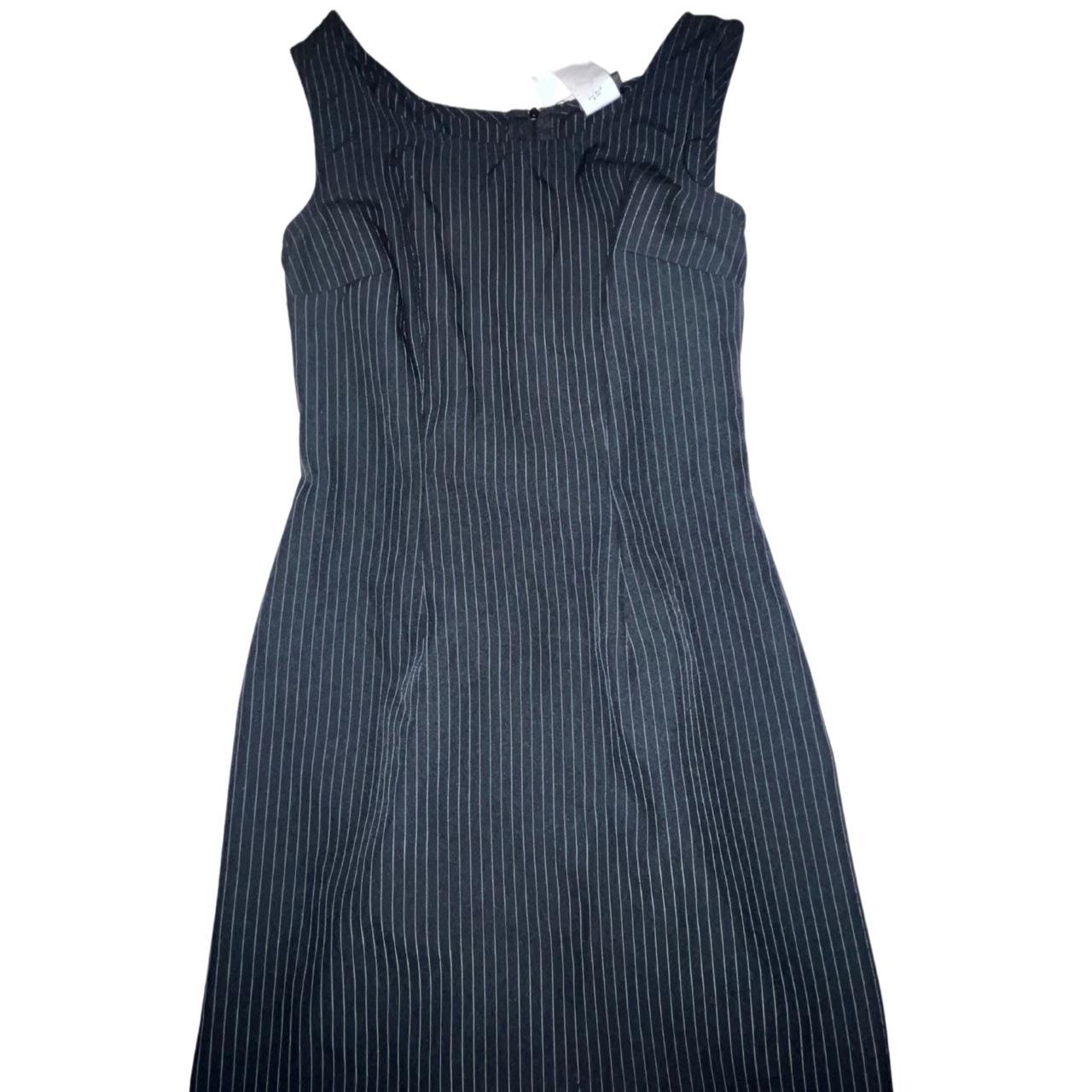 Fredericks Striped Mini Dress -hugs the body -has... - Depop