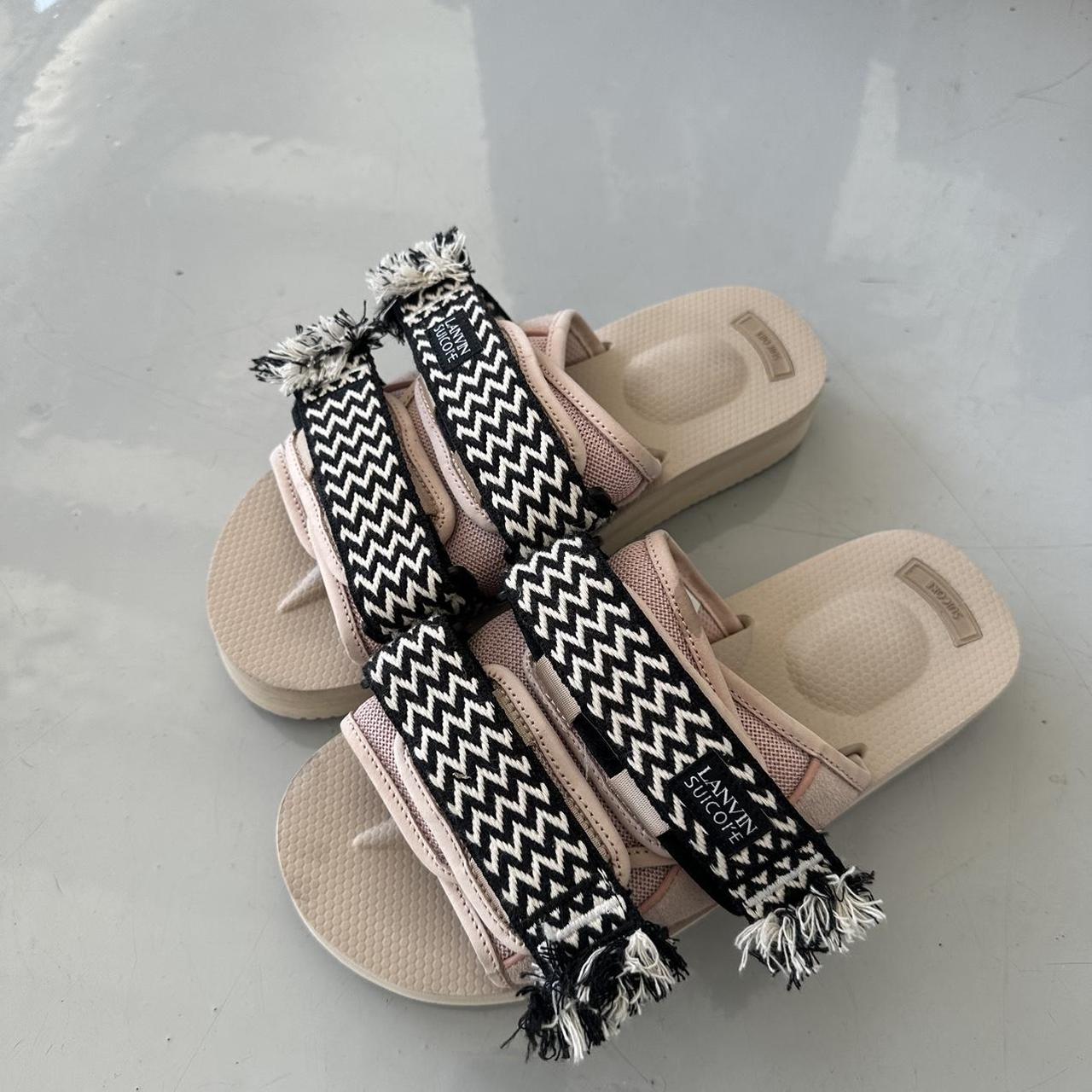 Lanvin x Suicoke Slides Women’s US size 9, worn a... - Depop
