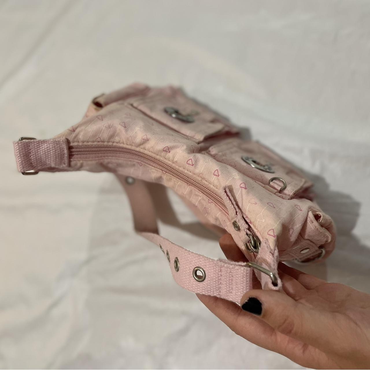 The Juice Bag 🍧 Mudd baby pink cargo bag with two... - Depop