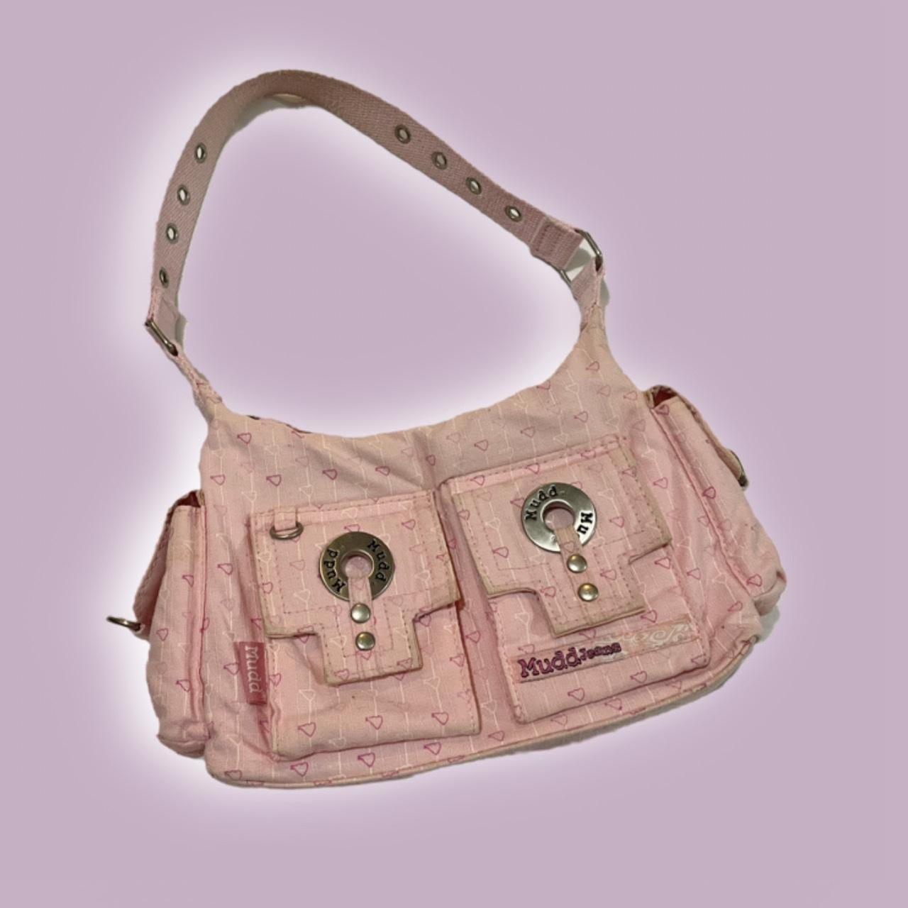 The Juice Bag 🍧 Mudd baby pink cargo bag with two... - Depop