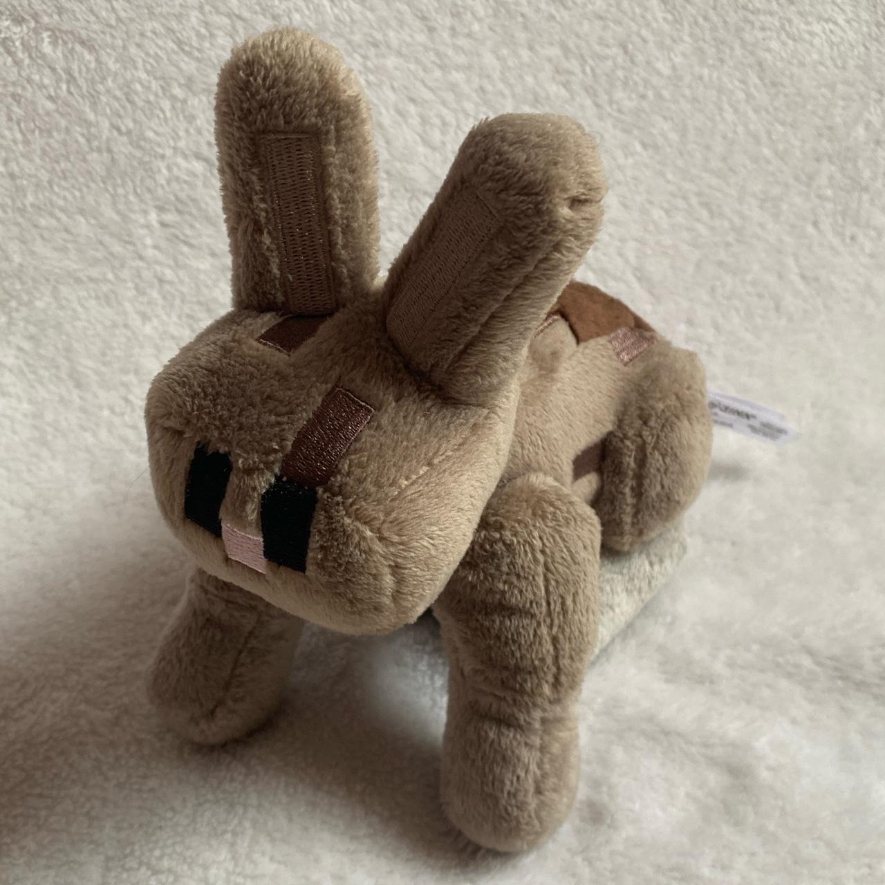 Minecraft rabbit plushie. Official minecraft... - Depop