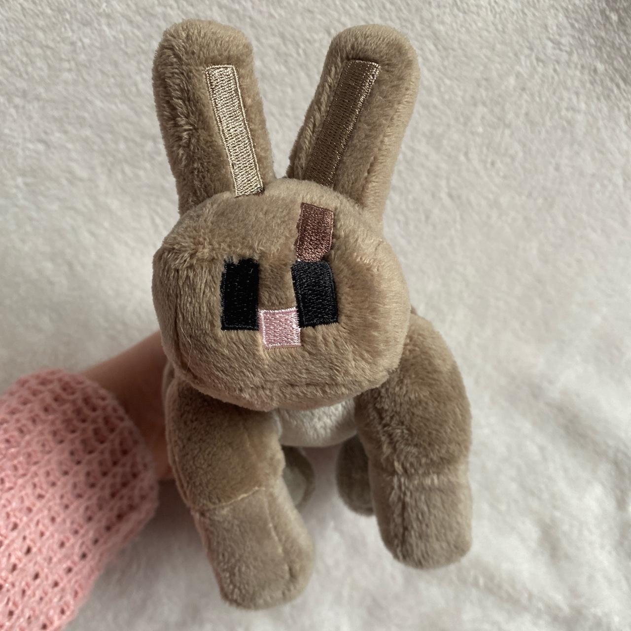 Minecraft Rabbit Plushie Official Minecraft Depop