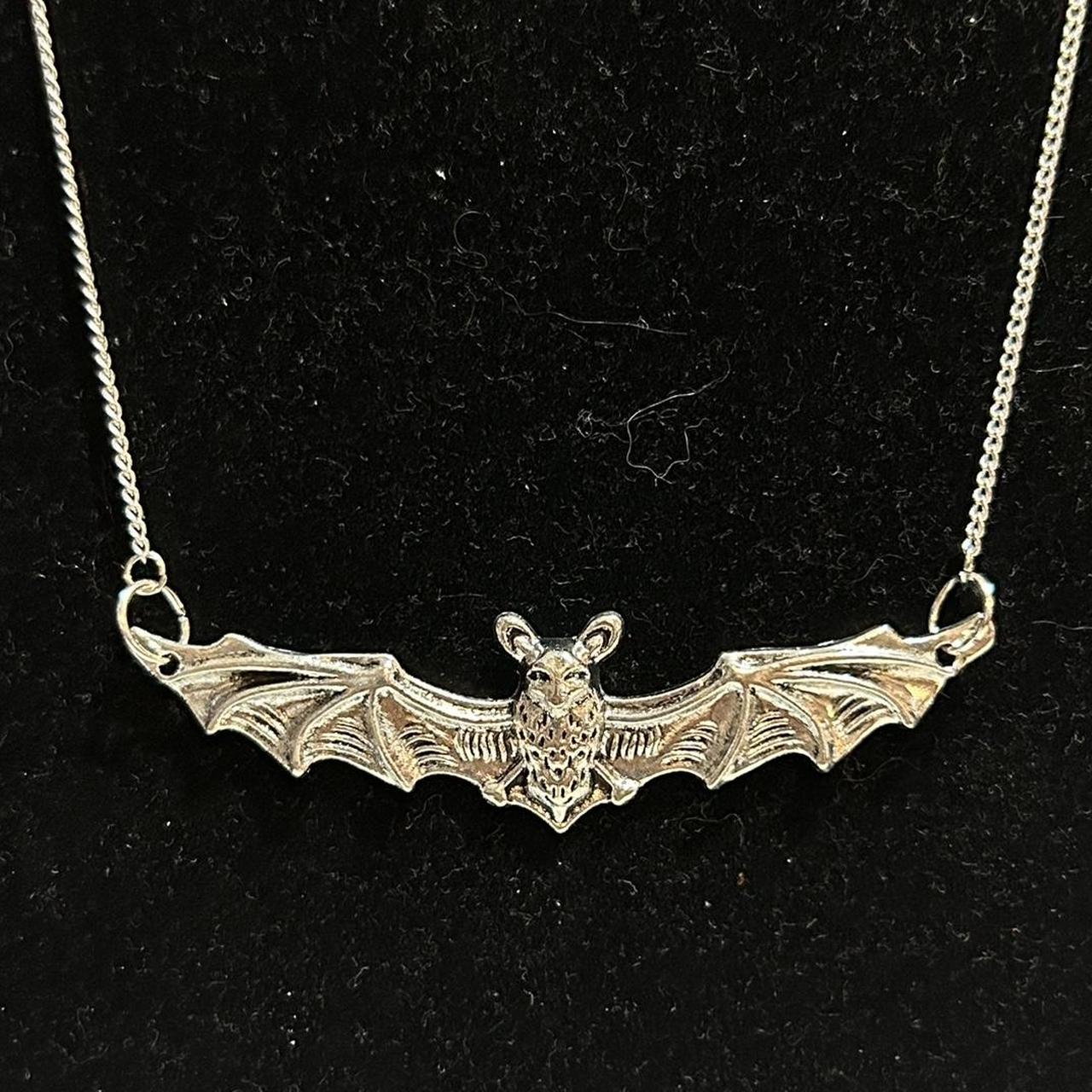Bat celestial necklace Bat... - Depop