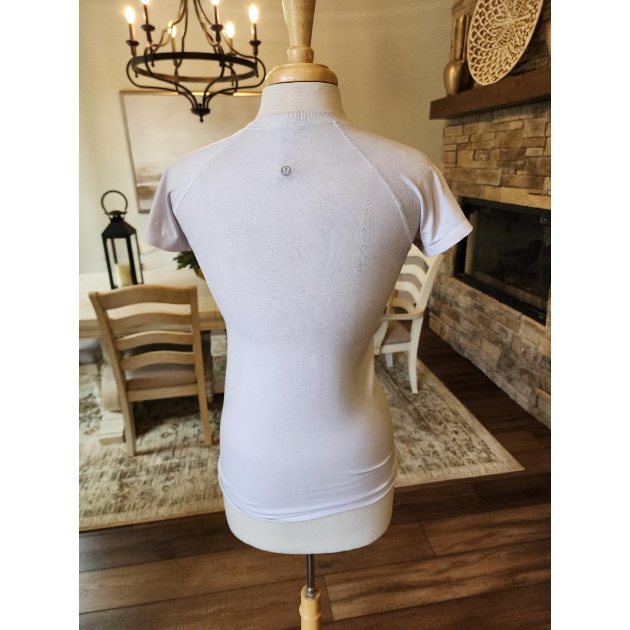 Lululemon Swiftly Tech Short Sleeve 2.0 - Light Grey... - Depop