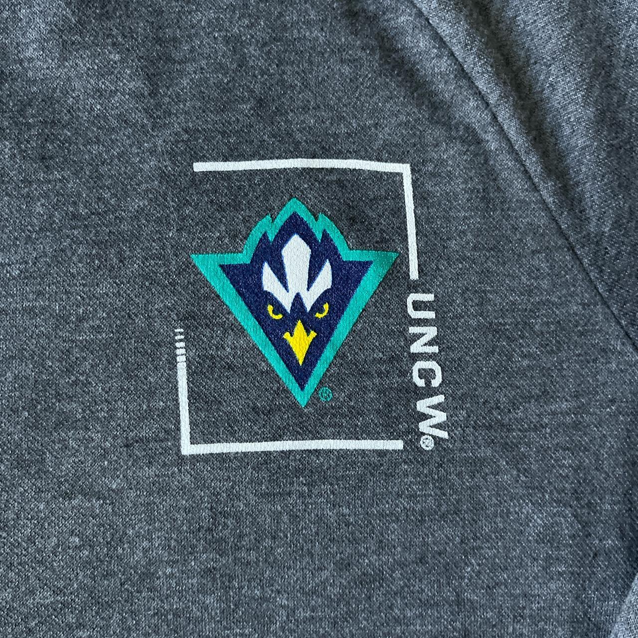 UNCW Wilmington Under Armor snap up mockneck sweatshirt - Depop
