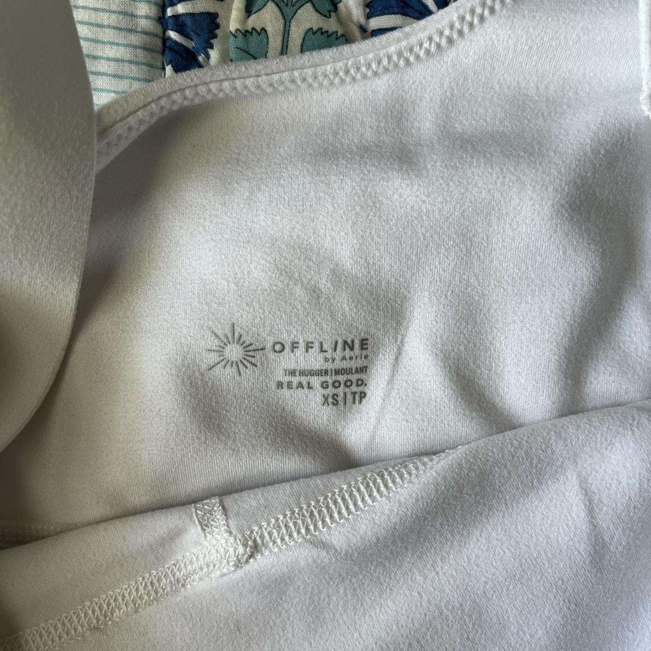 Aerie Offline white one shoulder athletic dress - Depop