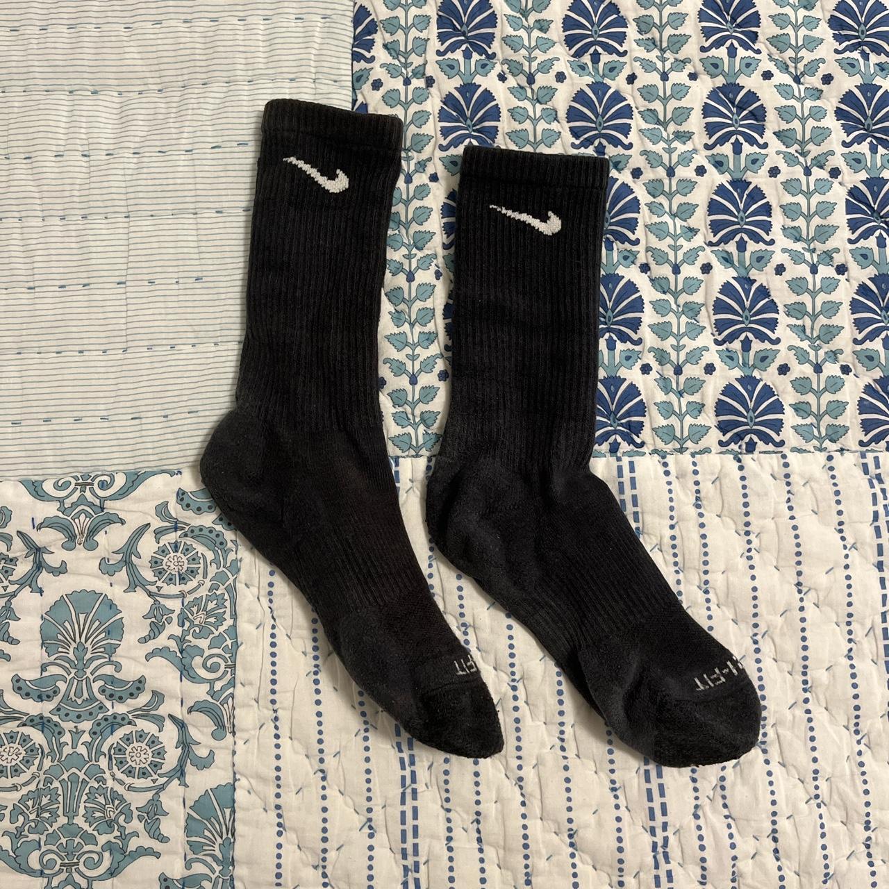Nike black socks - Depop
